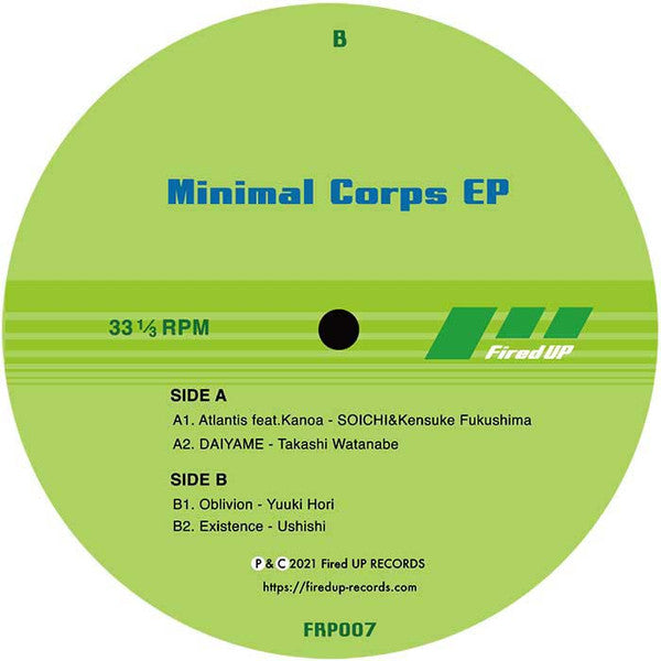 MINIMAL CORPS EP – T.E.Q レコードショップ