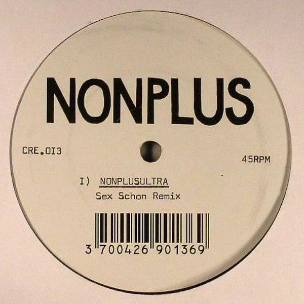 NONPLUS ULTRA MIX – T.E.Q レコードショップ