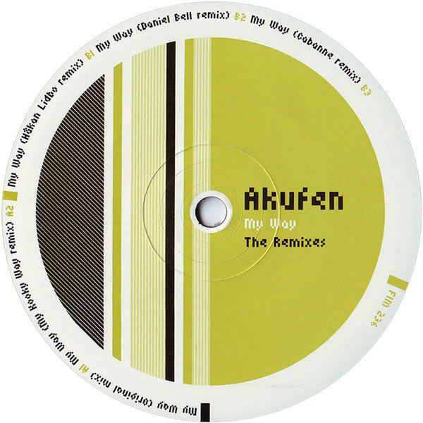 MY WAY (THE REMIXES) – T.E.Q レコードショップ