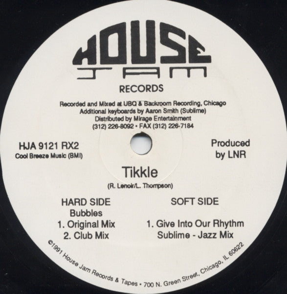 TIKKLE (RE-MASTERED PLUS BONUS CUT) – T.E.Q レコードショップ