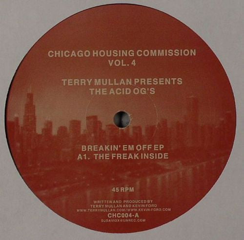 CHICAGO HOUSING COMMISSION VOL. 4: BREAKIN' EM OFF EP – T.E.Q レコードショップ
