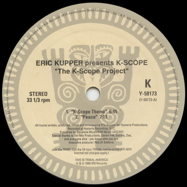 THE K-SCOPE PROJECT – T.E.Q レコードショップ