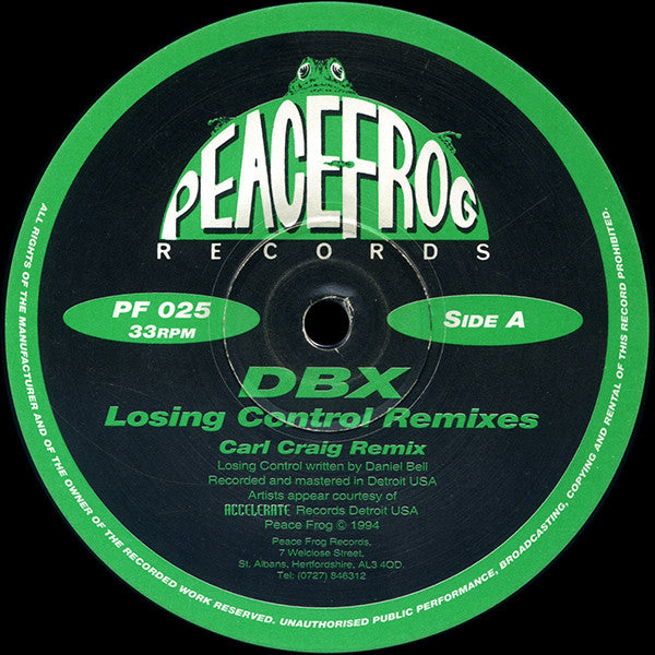 LOSING CONTROL REMIXES – T.E.Q レコードショップ