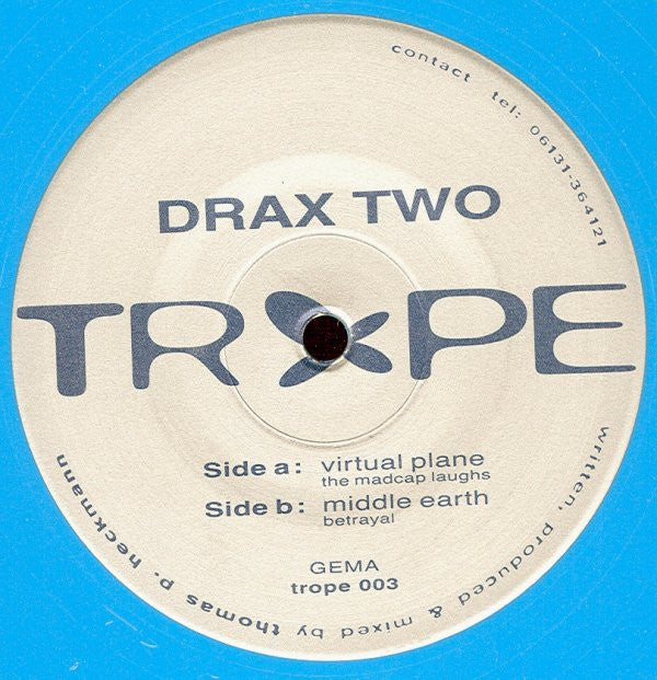 DRAX TWO – T.E.Q レコードショップ