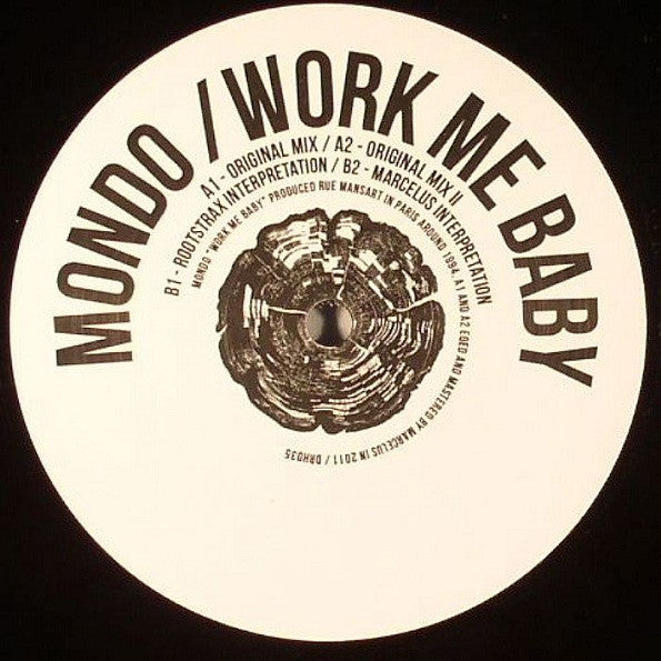 WORK ME BABY – T.E.Q レコードショップ