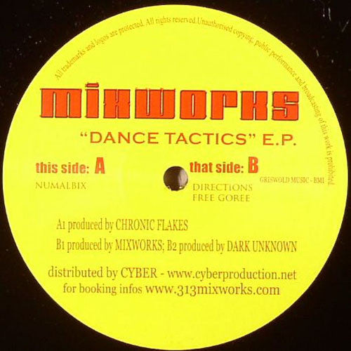 DANCE TACTICS EP – T.E.Q レコードショップ
