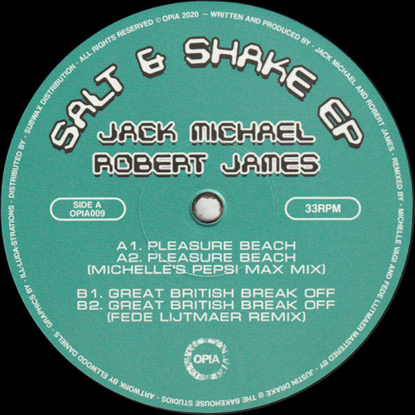 SALT AND SHAKE EP – T.E.Q レコードショップ