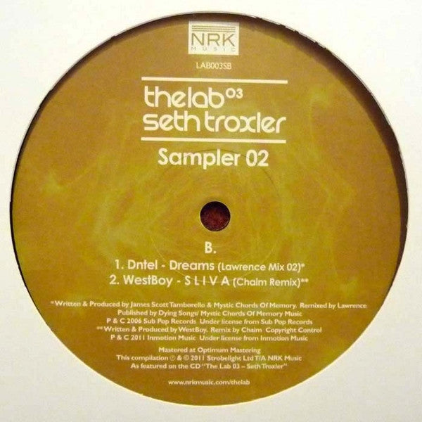 THE LAB 03 - SAMPLER 02 – T.E.Q レコードショップ