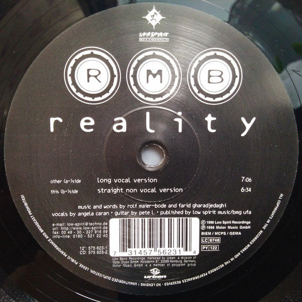 REALITY – T.E.Q レコードショップ