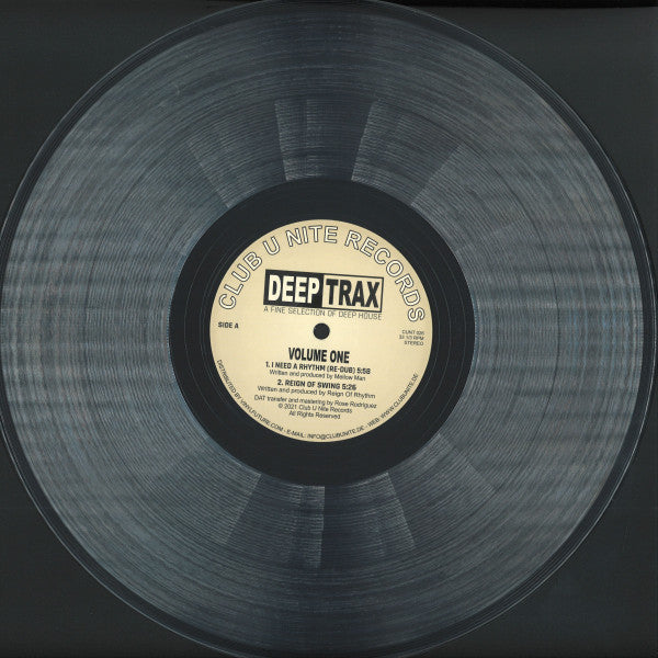 DEEP TRAX VOLUME ONE – T.E.Q レコードショップ