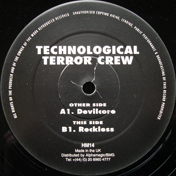 DEVILCORE / RECKLESS – T.E.Q レコードショップ