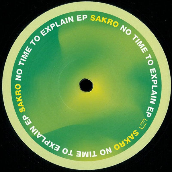 NO TIME TO EXPLAIN EP – T.E.Q レコードショップ